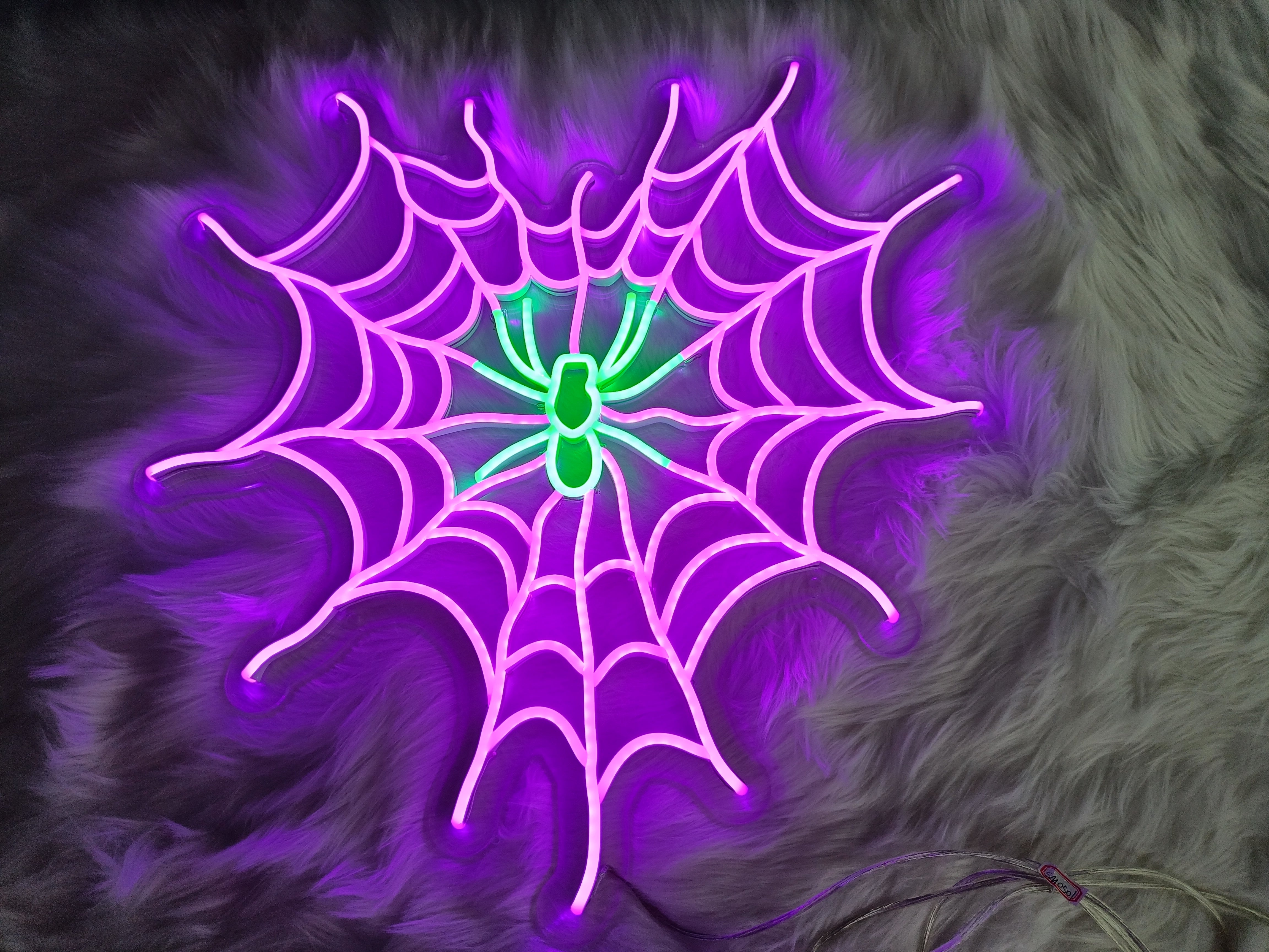 Halloween Cobweb Neon Sign – neon sister