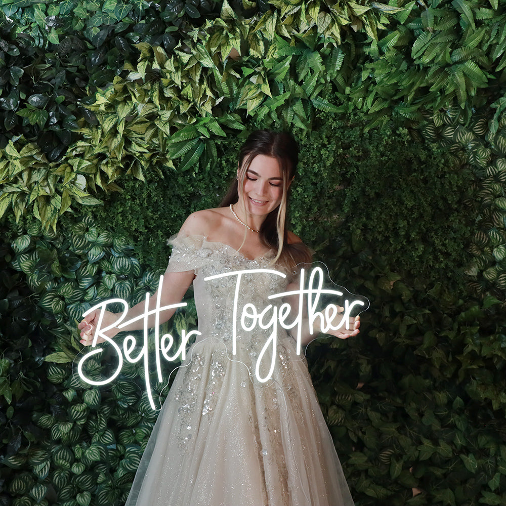 Better Together Neon sign – neon sister