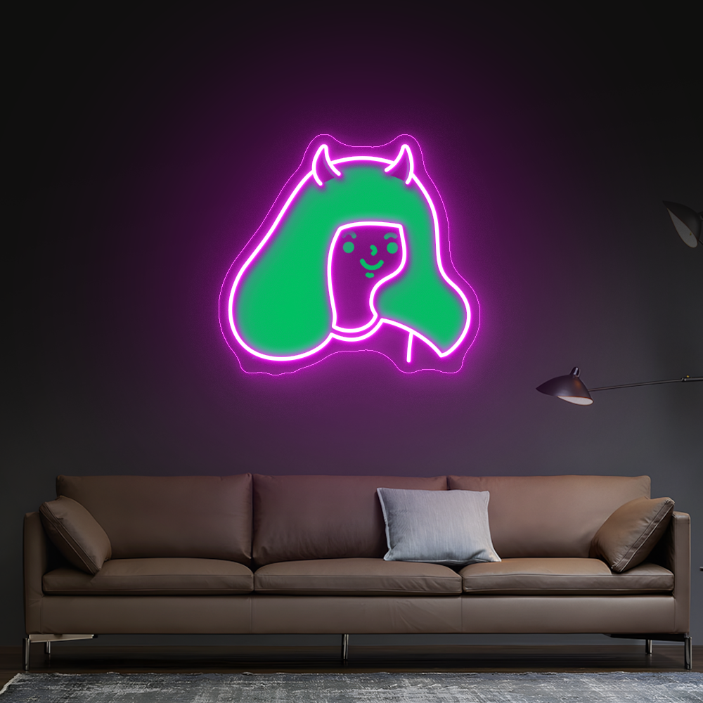 CN custom sign (Marisa） – Neon Sister